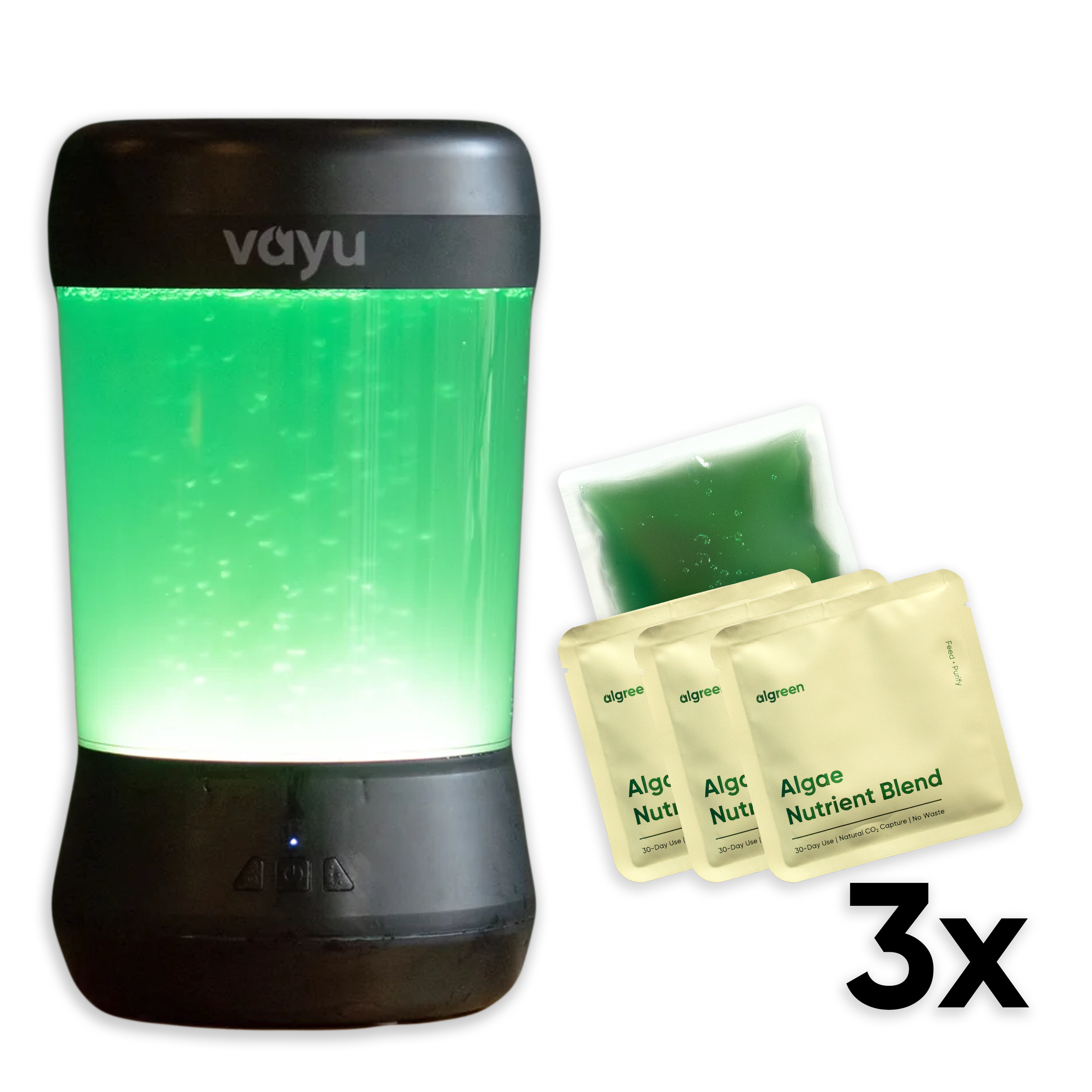Algae Air Purifier for Home - VAYU Fresh Oxygen & Pollutant Removal ...